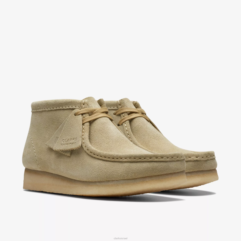 V268380 זמש מייפל Clarks מגף wallabee [V268380] : Clarks Israel ...