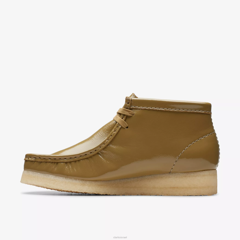 V268381 פטנט של זית כהה Clarks מגף wallabee [V268381] : Clarks Israel ...